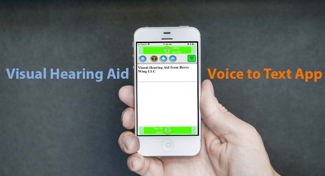 How Visual Hearing Aid A Voice To Text App Saved The Day For Myron