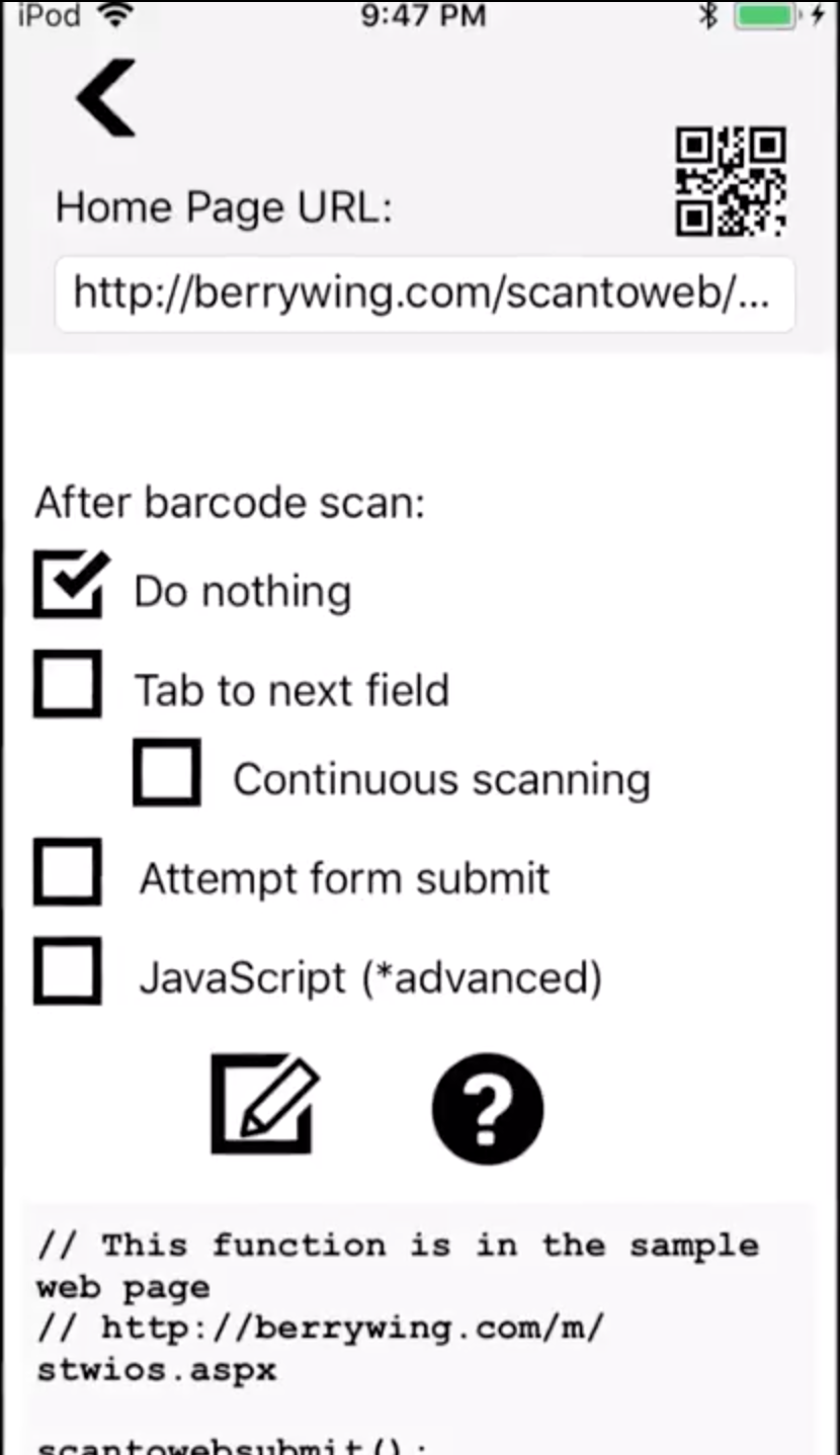 Android Barcode Scan to Web App Update! | Business Data Collection Tools
